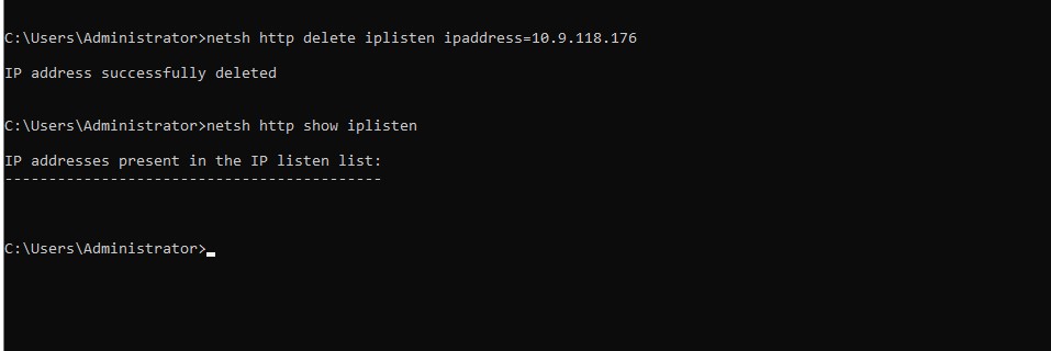 Adding An Ip Address To The Ip Listen List Generates Error Oops Looks Like Something Went